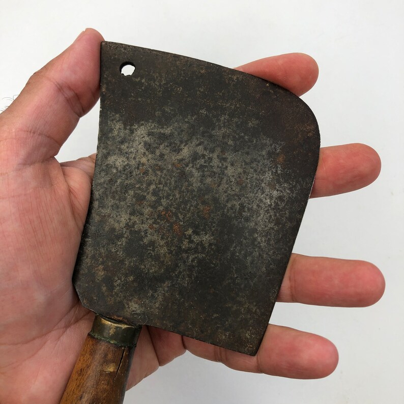 Antique Kitchen Axe, Rare Axe, Miniature Axe, Carving Axe, Collector ...