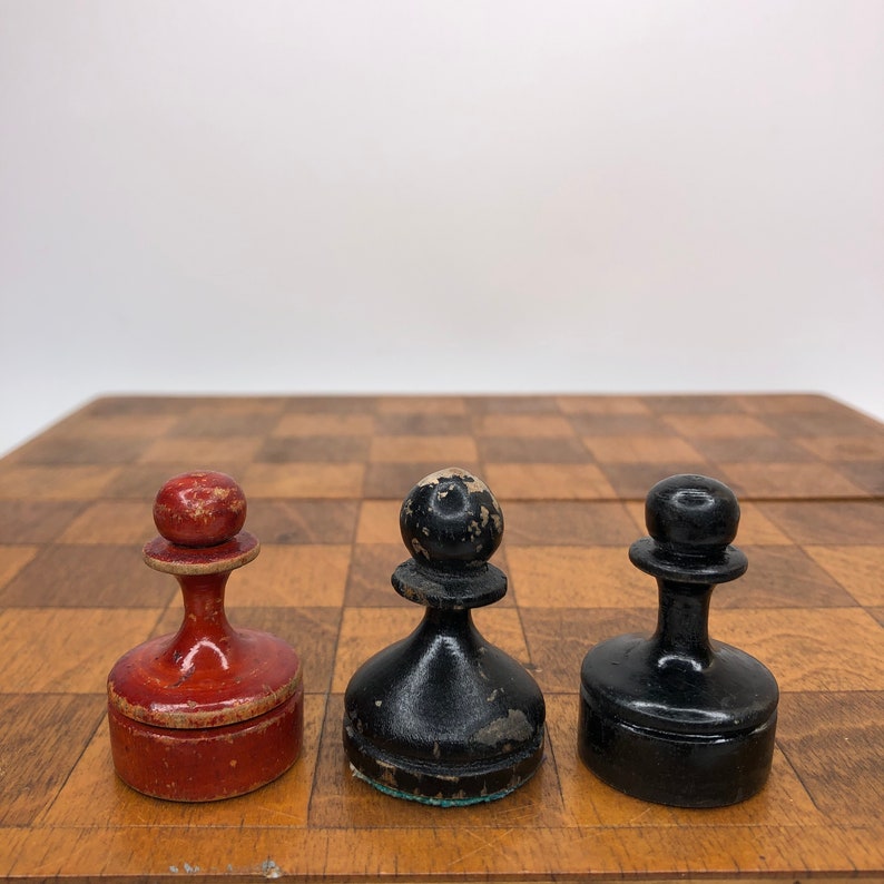 Antique Chess, Soviet Chess, Chess Set, Wooden Chess, USSR Chess 1950 ...