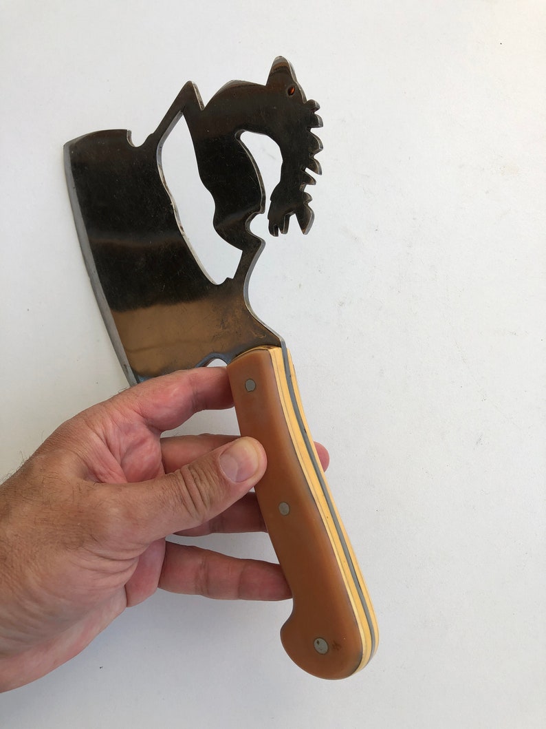 Soviet Butcher Ax Ornate Deer Blade Handmade Vintage Ax - Etsy