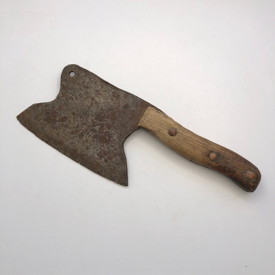 Vintage Meat Axe, Handmade Axe, Kitchen Axe, Rarity, Butcher Gift ...