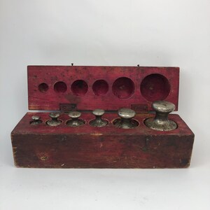 Vintage Weight Set, Soviet Trade Weights, Scale Weights, Rare Weight ...