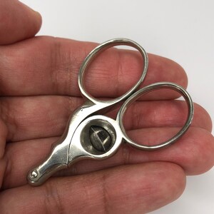 Antique Cigar Scissors, Guillotine-scissors, Pocket Cigar Scissors ...