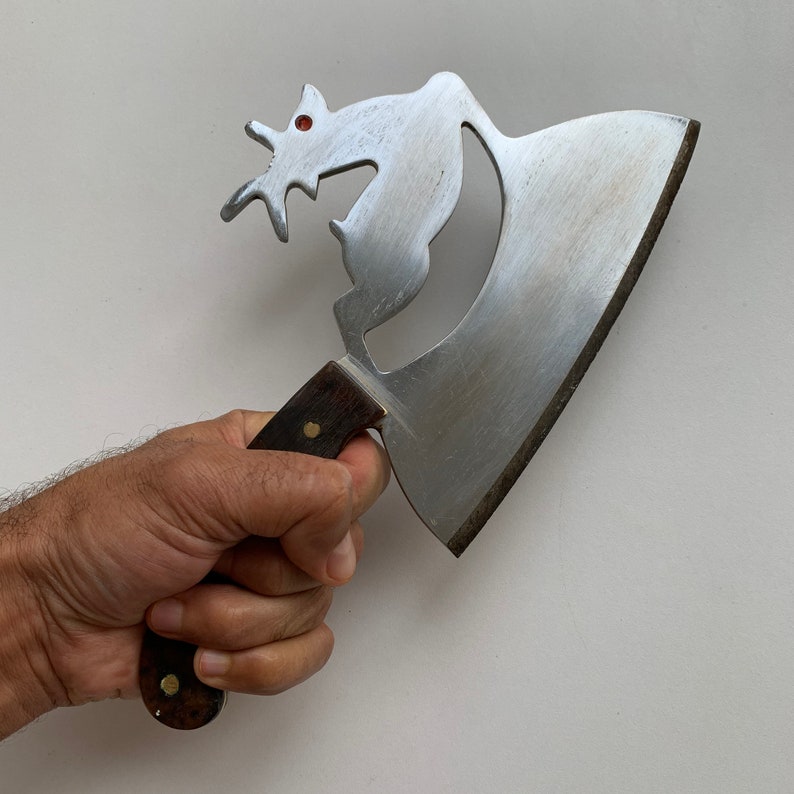 Soviet Butcher Ax Ornate Deer Blade Handmade Vintage Ax | Etsy