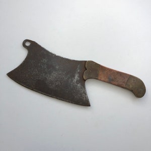 Vintage Kitchen Axe, Meat Axe, Rare Axe, Cleaver, Chopping Axe, Butcher ...