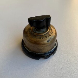 Vintage Electrical Switch, Mechanical Switch, Rotary Switch, Electrical ...
