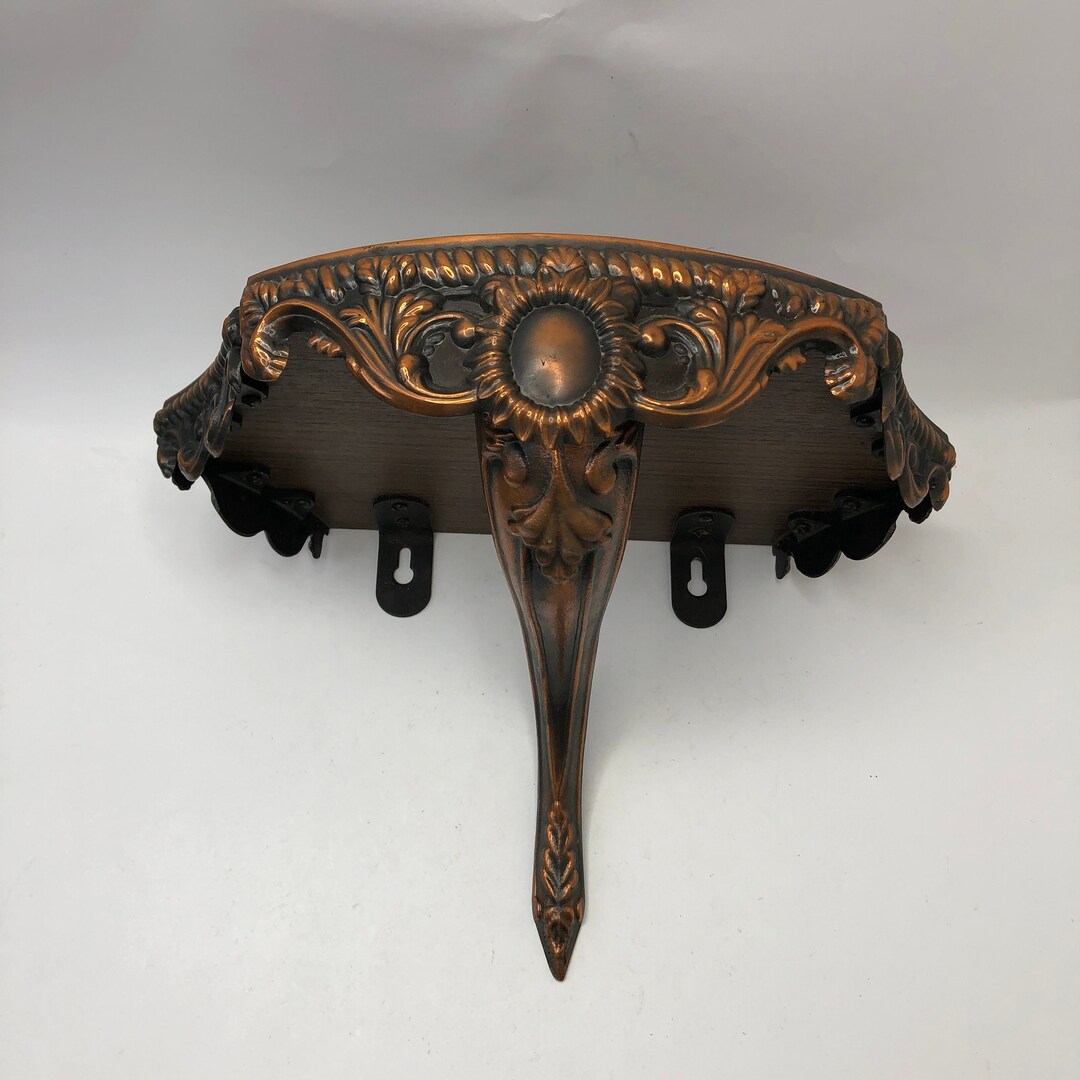 Vintage Wall Shelf, Console Shelf, Soviet Wall Decor, Showcase Shelf ...