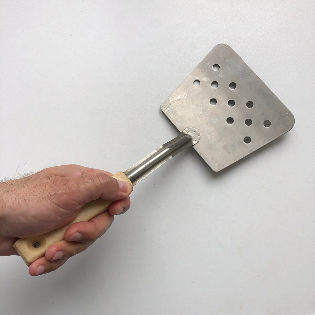 Vintage Kitchen Spatula, Burger Grill Spatula, Barbecue, Large Spatula ...