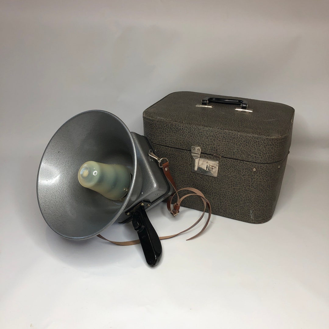 Vintage Megaphone, Soviet Loudspeaker, Electric Megaphone, Horn ...
