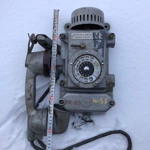 Vintage Bunker Phone Soviet Wall Phone Rare Phone Rotary | Etsy