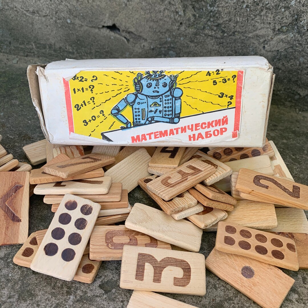 Vintage Math Kit, Math Teaching, Educational Toy, Soviet Education ...