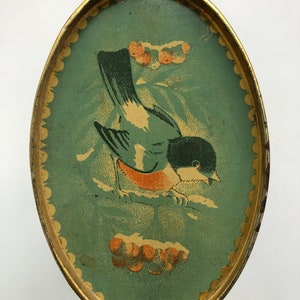 Vintage Lunch Box, Soviet Tin Box, Children's Metal Suitcase, Oval Box ...