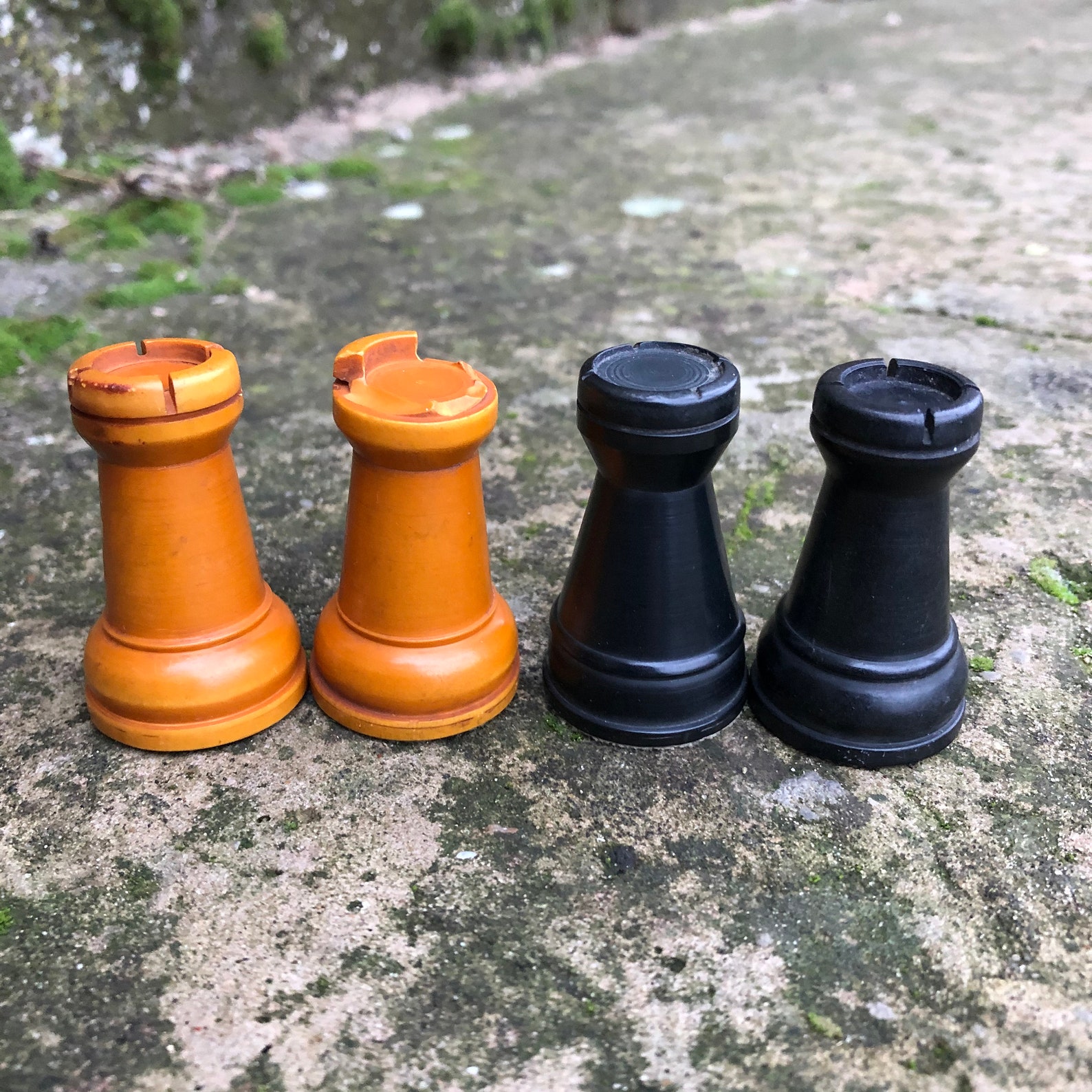 Old Bakelite Chess,soviet Chess Set USSR 60x ,chess Board 30cm X 30cm ...