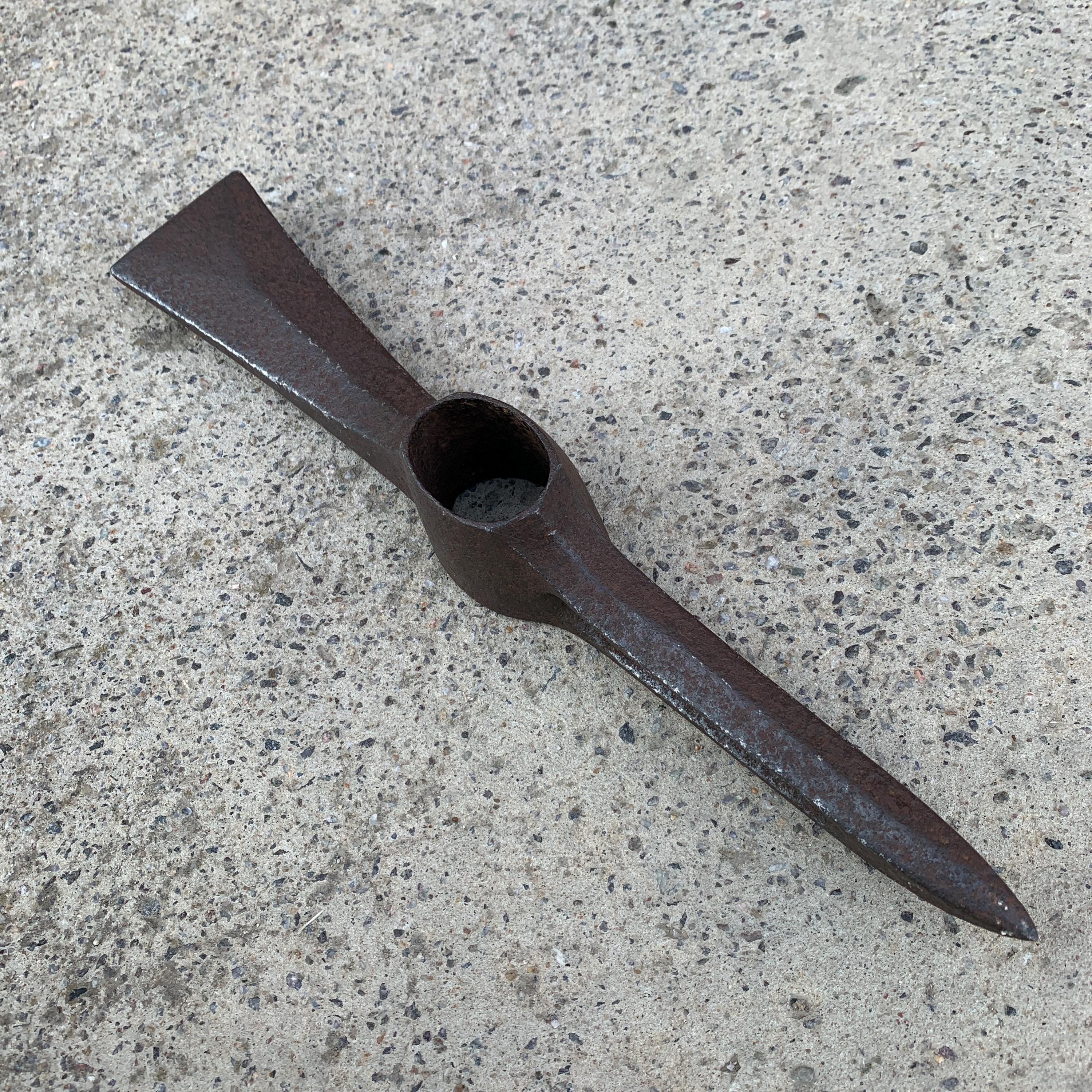 Vintage Craft Tool, Old Pickaxe, Digger's Tool, Construction Pickaxe ...