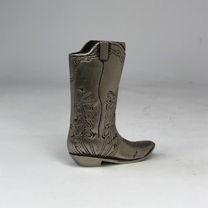 Vintage Lighter Case, Cowboy Boot, Lighter Metal Case, Pocket Lighter ...
