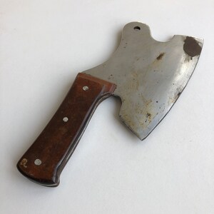 Vintage Axe, Cleaver for Meat, Soviet Handmade Axe, Kitchen Axe, Rarity ...