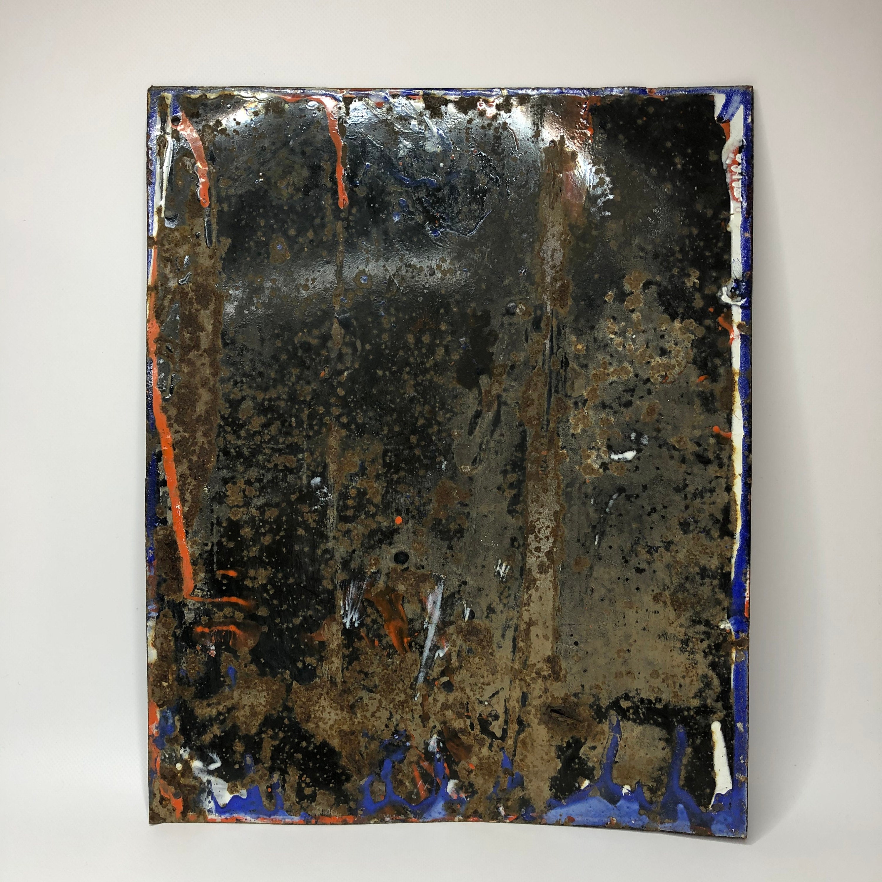 Vintage Enameled Sign Fire Crane Soviet Metal - Etsy