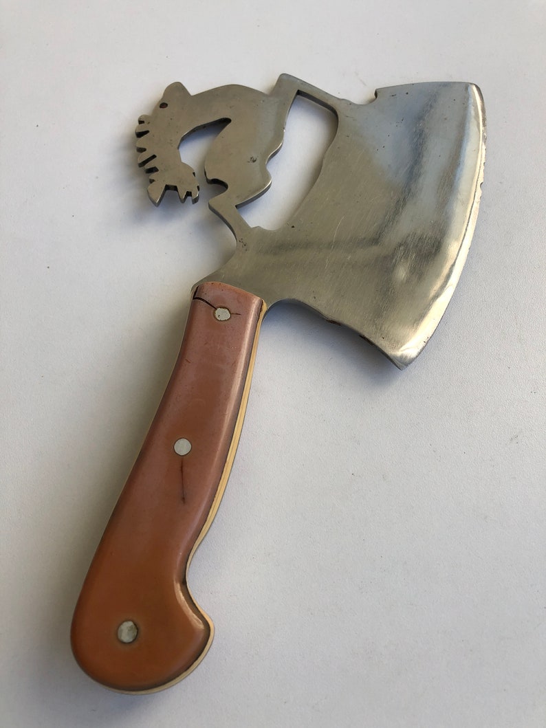 Soviet Butcher Ax Ornate Deer Blade Handmade Vintage Ax - Etsy