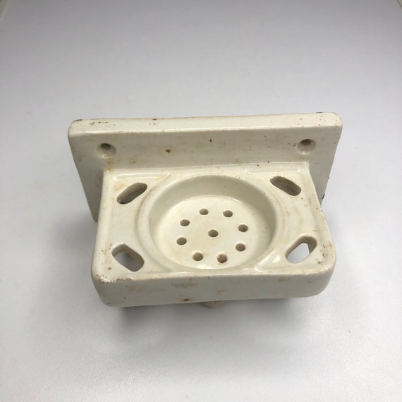 Antique Porcelain Soap Dish Soviet Soap Dish White Wall Soap - Etsy