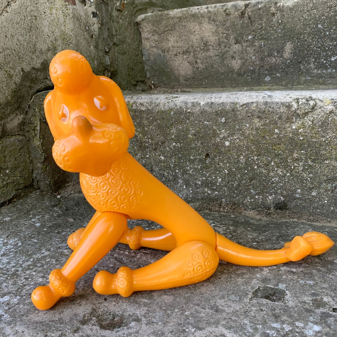 Soviet Plastic Toy poodle Vintage Toy of the - Etsy