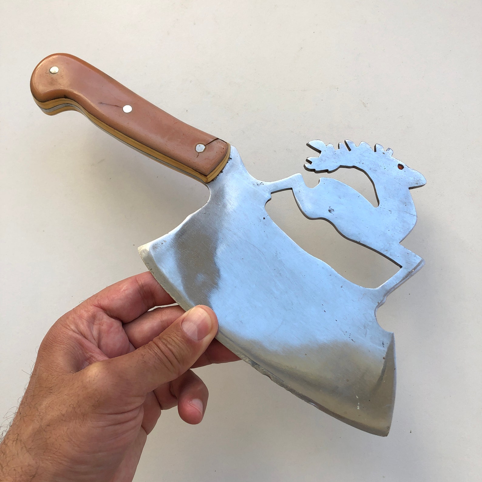 Soviet Butcher Ax Ornate Deer Blade Handmade Vintage Ax - Etsy