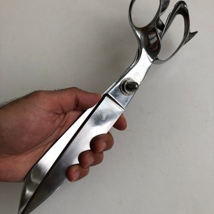 Vintage Tailor Scissors, Large Scissors, Sewing Tool, Cutting and ...