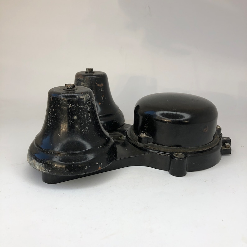 Vintage Alarm School Bell Fire Alarm Electric Wall Bell - Etsy