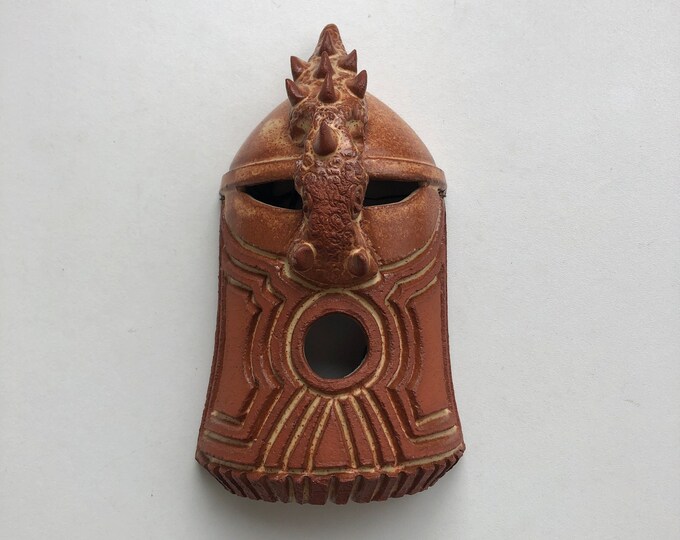 Vintage Wall Mask, Viking, Ceramic Mask, Author's Sculpture, Decorative ...