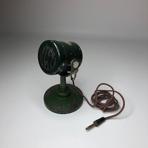 Vintage Microphone, Soviet Desktop Microphone, Rare Microphone, Retro ...
