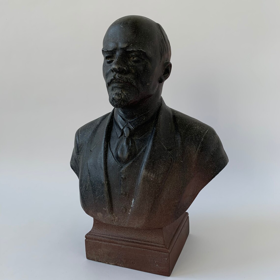 Vintage Bust Lenin Soviet Table Sculpture Collectible | Etsy
