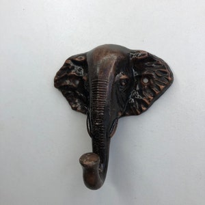 Vintage Clothes Hanger, Elephant, Wall Hangers, Antique Hooks ...