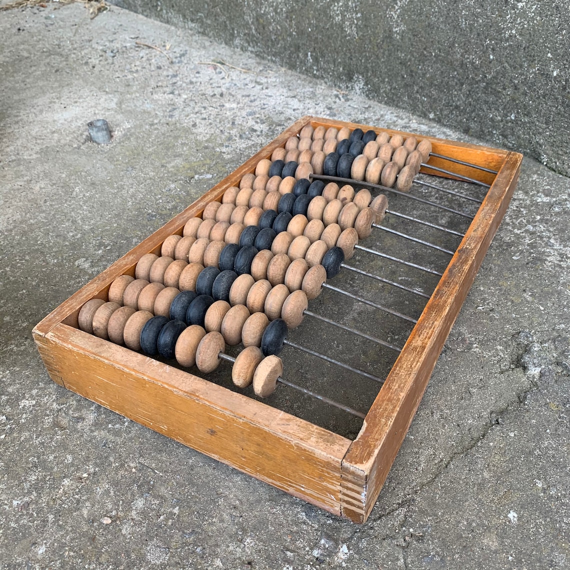 Große Vintage Abakus Holz Abakus sowjetischen Abakus | Etsy