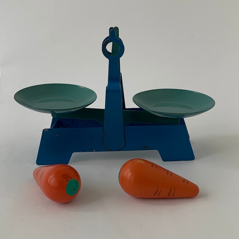 Vintage Toy Scales Soviet Toy Miniature Scales Metal Doll | Etsy