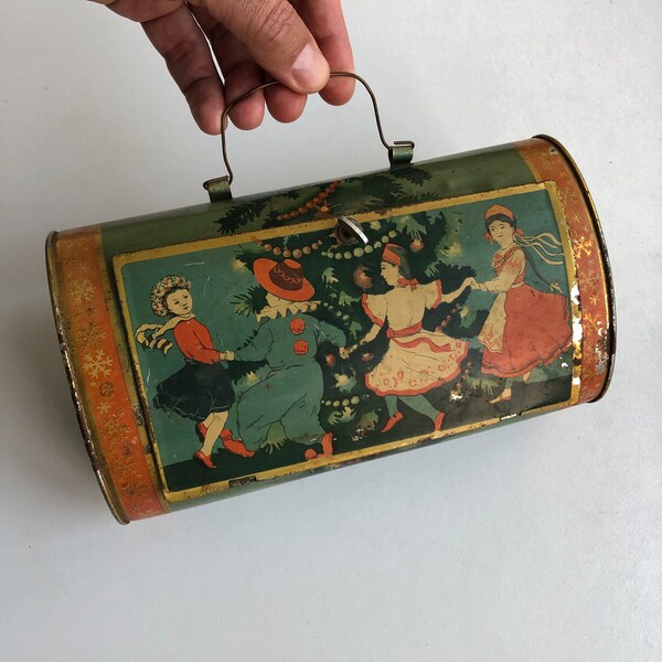 Vintage Lunch Box - Etsy