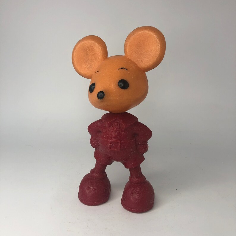 Vintage Mouse Toy Soviet Plastic Toy Rare Toy Plastic - Etsy