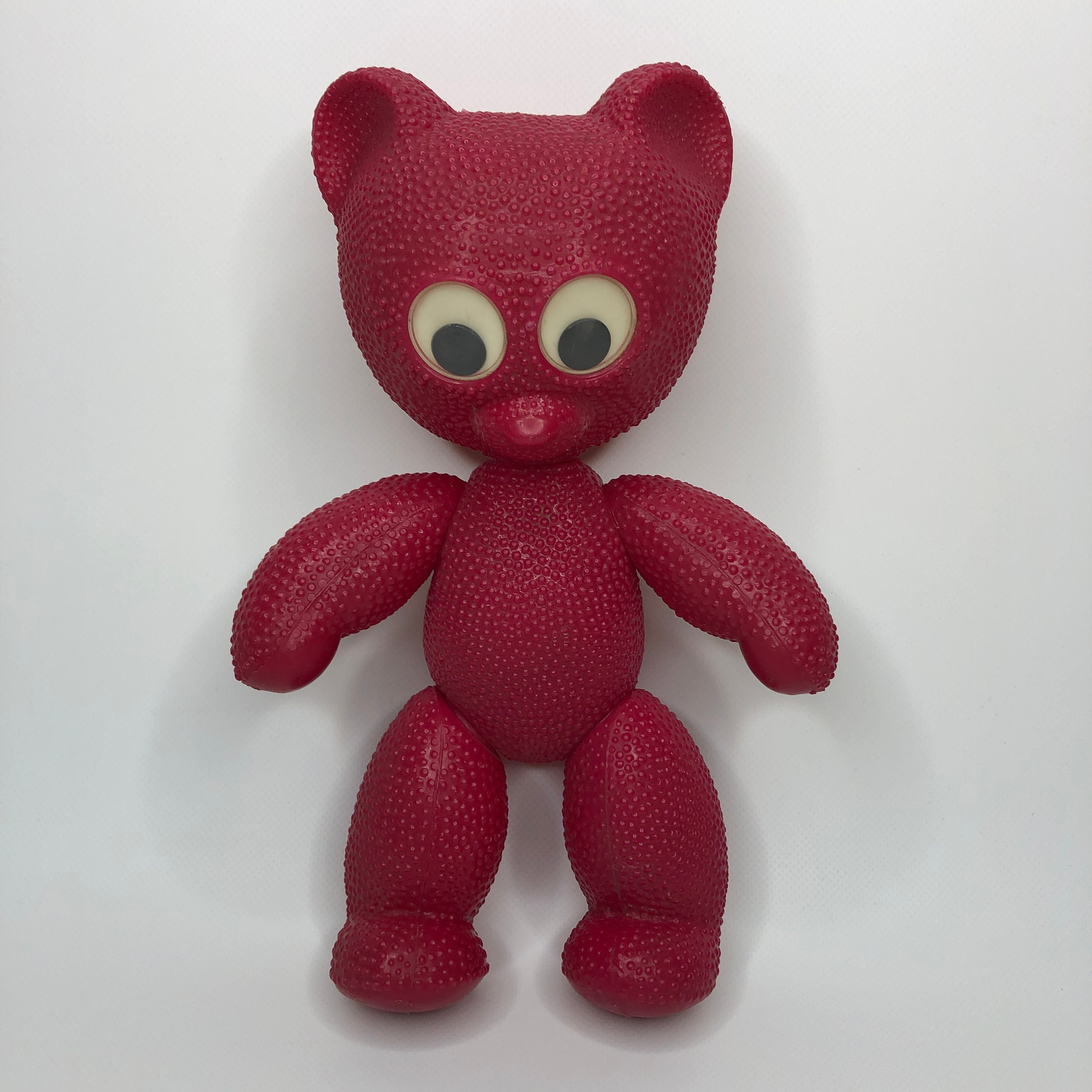 Vintage Bear Toy Soviet Plastic Toy Plastic Bear Raspberry - Etsy UK