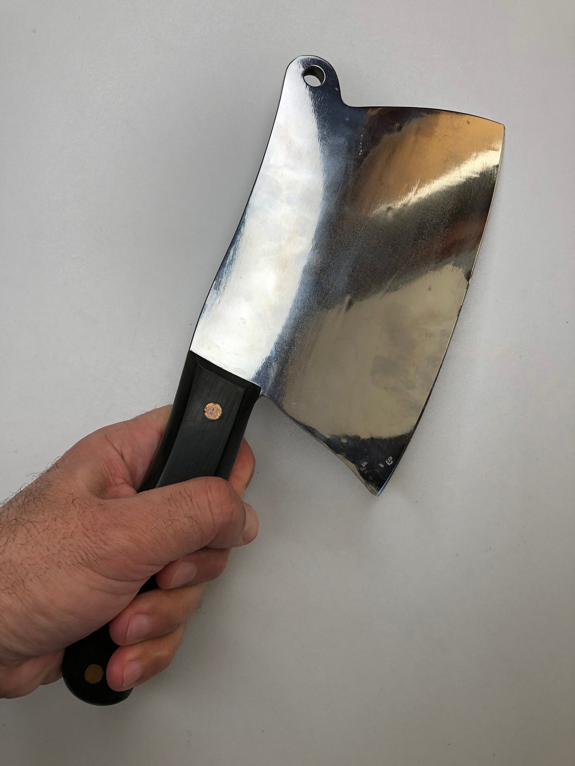 Vintage Kitchen Axe, Butcher's Axe, Soviet Axe, Handmade, Steel Axe ...