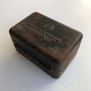 Vintage Metal Box, Bosch, Car Light Box, Collector's Box, Storage Box ...