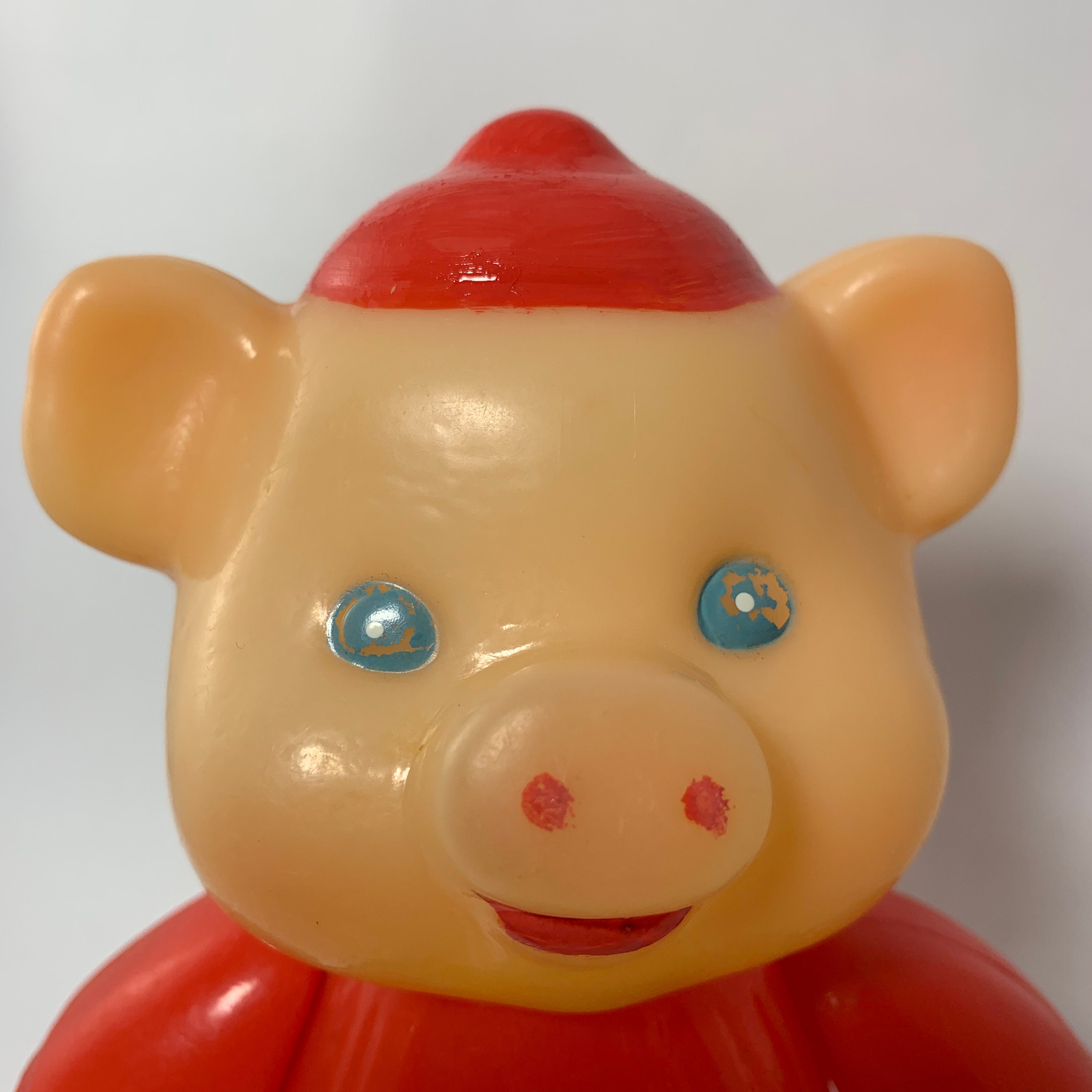 Piglet Vintage Toy of the USSR 70, Soviet Plastic Toy, Old Toy ...