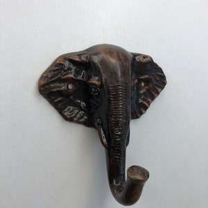 Vintage Clothes Hanger, Elephant, Wall Hangers, Antique Hooks ...