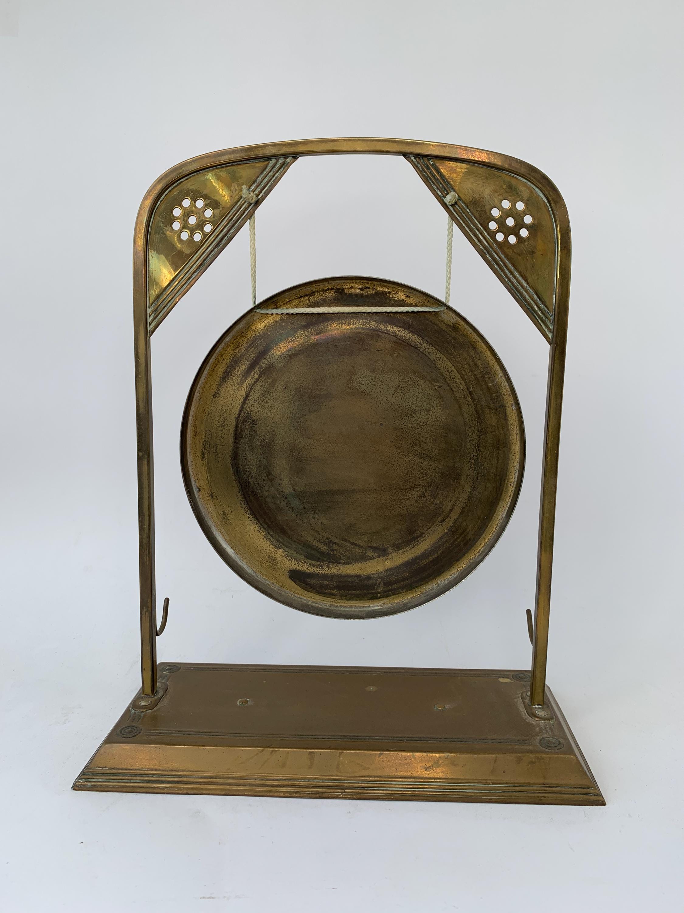 Vintage Table Gong, Bronze Gong, Meditation, Eclectic Boho Home Decor ...