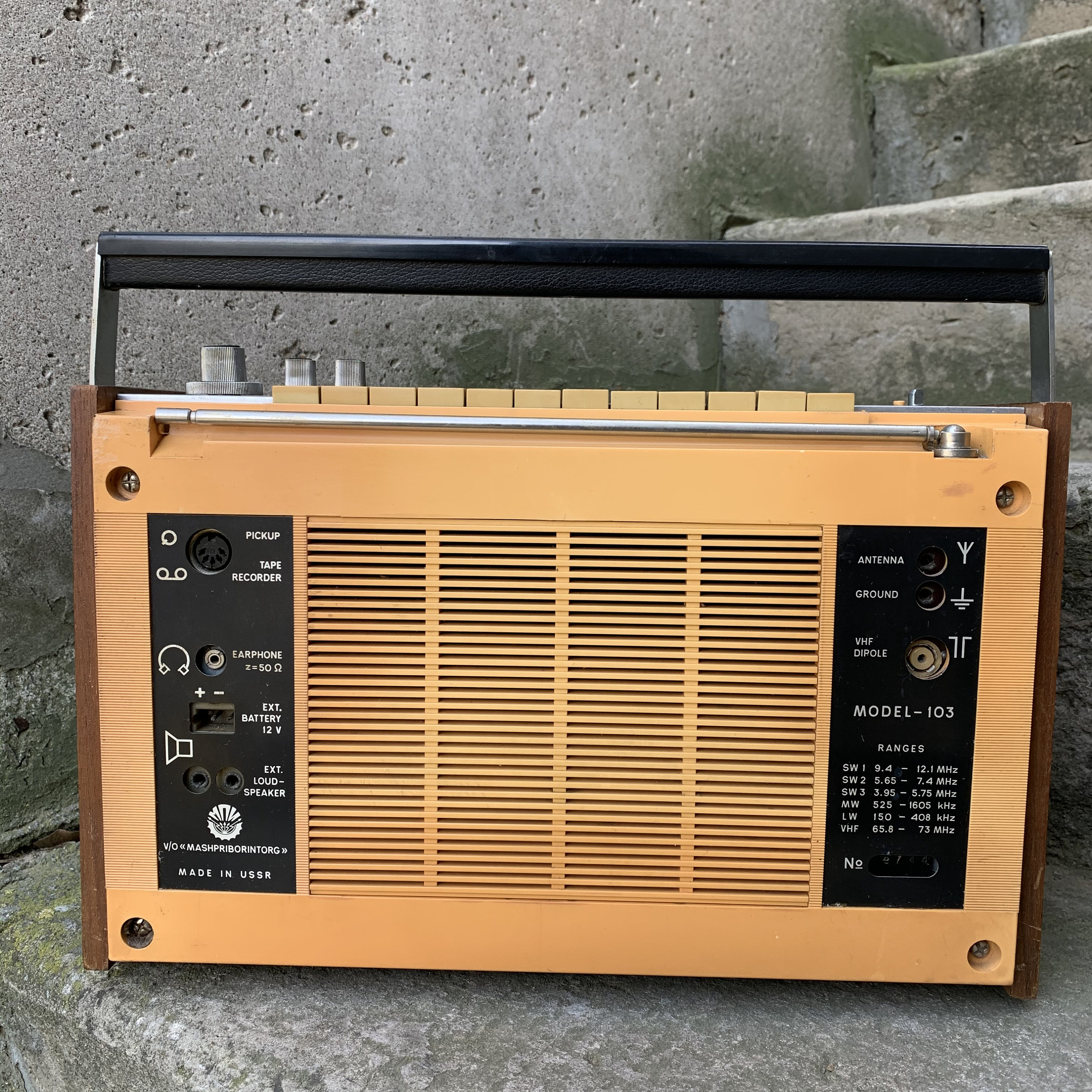 Vintage Radio Riga 103 Portable Radio Transistor Wooden - Etsy
