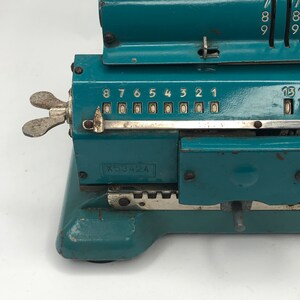 Vintage Calculating Machine Mechanical Calculator Soviet - Etsy