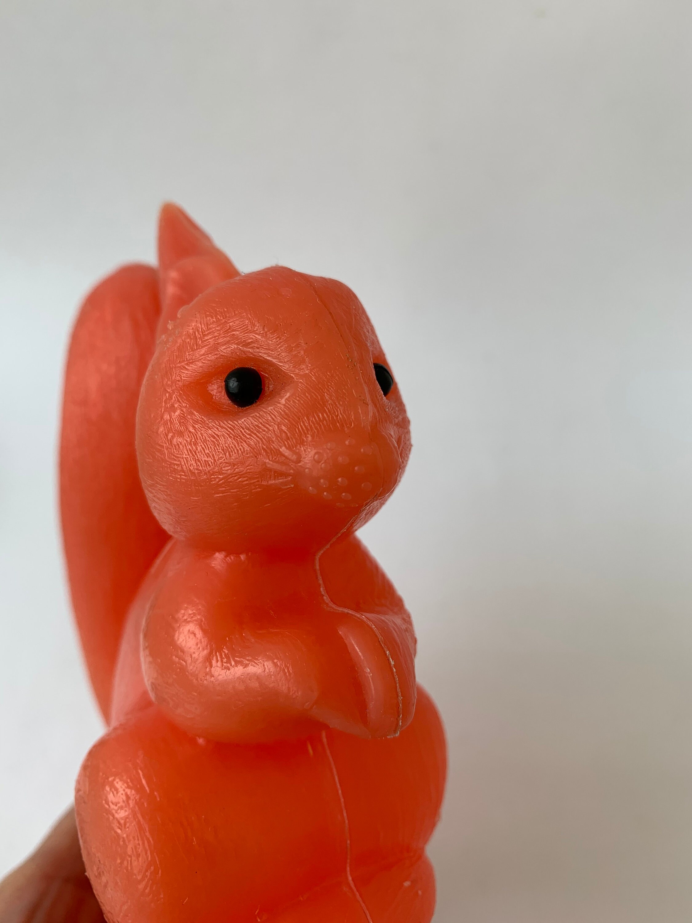Vintage Plastic Squirrel Toy Soviet Toy Rare Toy Old Toy | Etsy