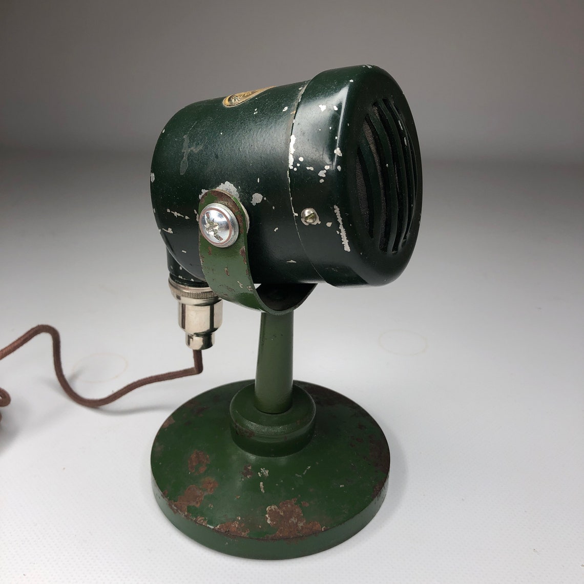 Vintage Microphone, Soviet Desktop Microphone, Rare Microphone, Retro ...