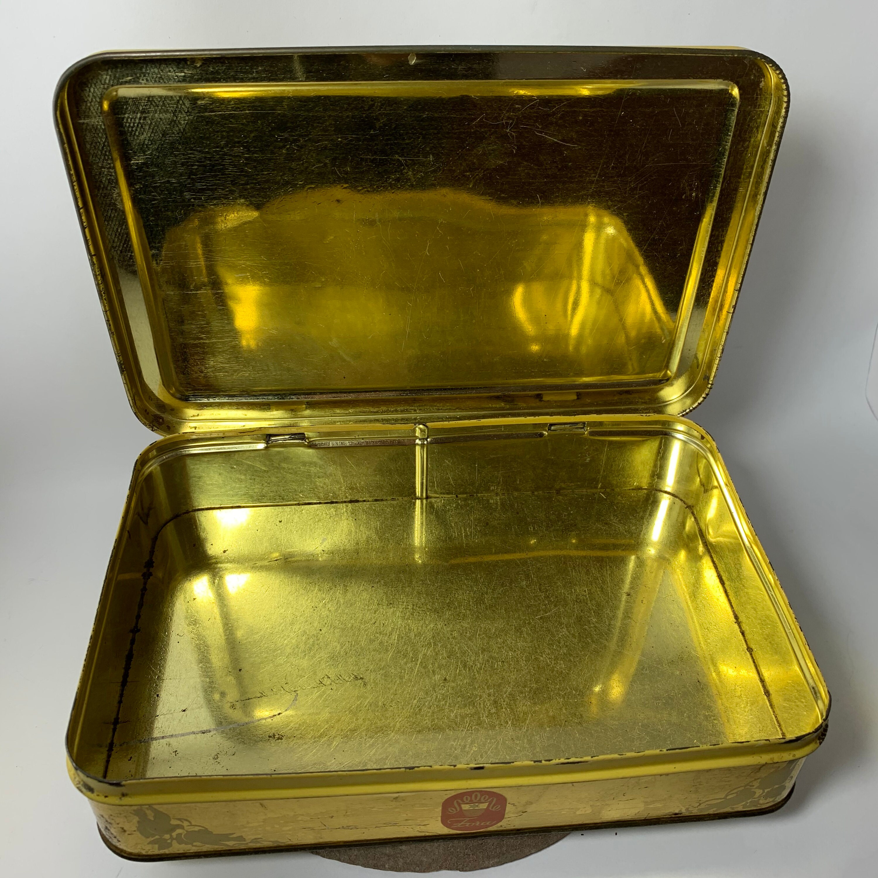 Large Vintage Candy Box 60s Candy Can Old Box Shabby Art | Etsy