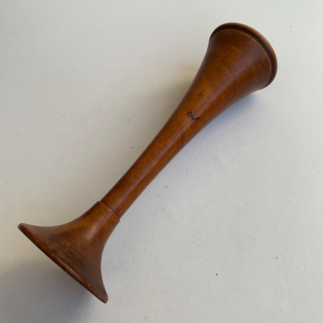 Vintage Obstetric Stethoscope, Medical Instrument, Wooden Stethoscope ...