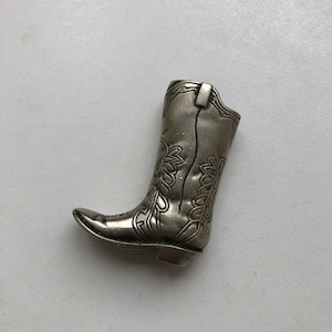 Vintage Lighter Case, Cowboy Boot, Lighter Metal Case, Pocket Lighter ...