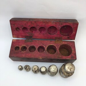 Vintage Weight Set, Soviet Trade Weights, Scale Weights, Rare Weight ...