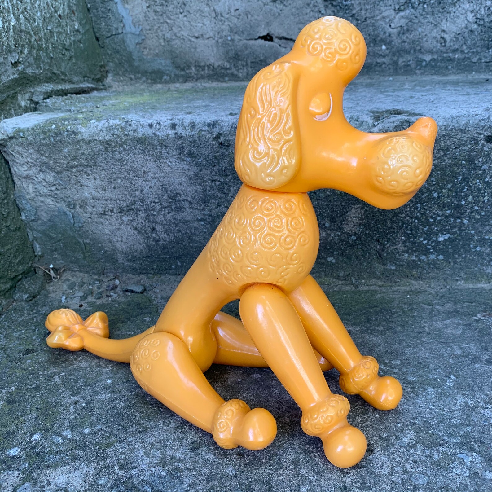 Soviet Plastic Toy poodle Vintage Toy of the - Etsy