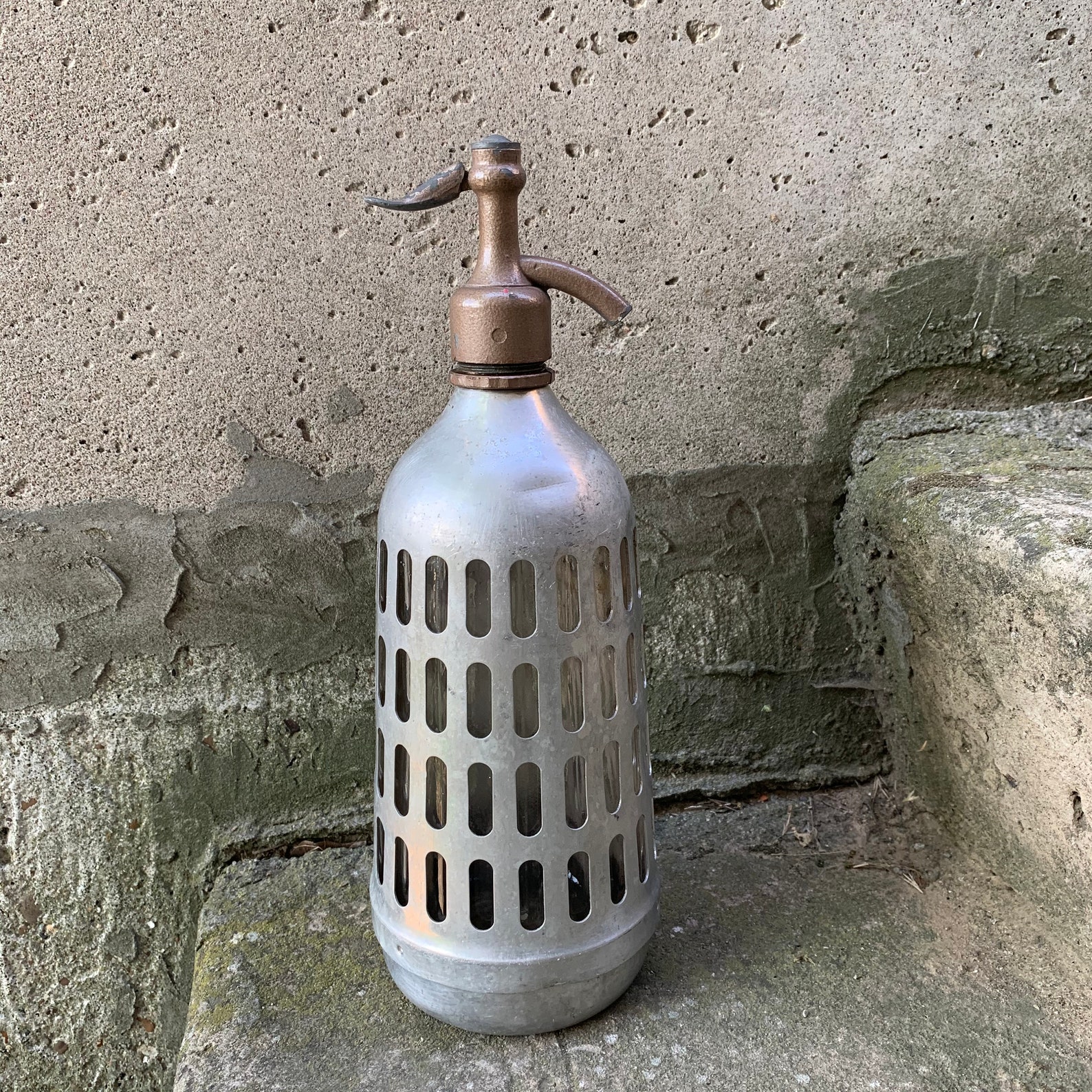 Vintage Soda Siphon Art Deco Soviet Water Aerator Old Glass - Etsy